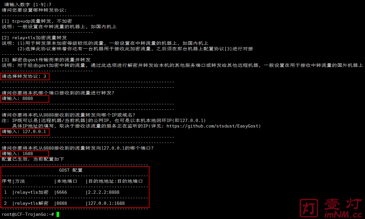 [一键GOST隧道搭建教程]利用GOST自建安全隧道中转加密流量实现科学上网 - 一灯不是和尚